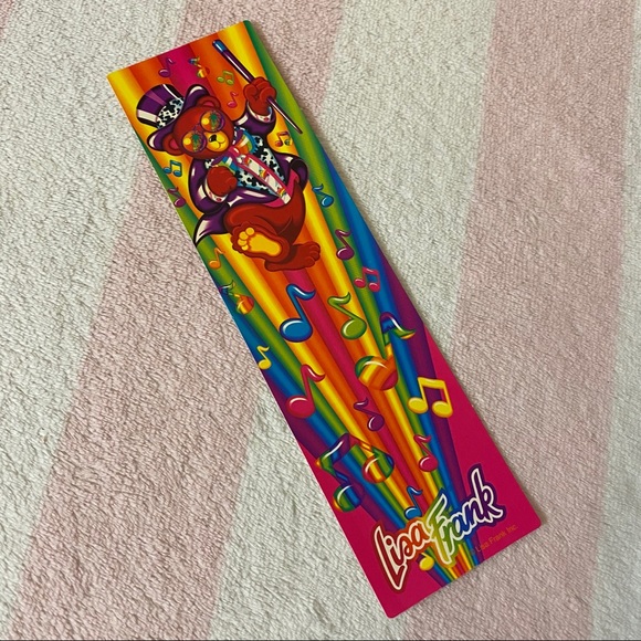 Lisa Frank | Accessories | Vintage Lisa Frank Hollywood Bear Rainbow ...